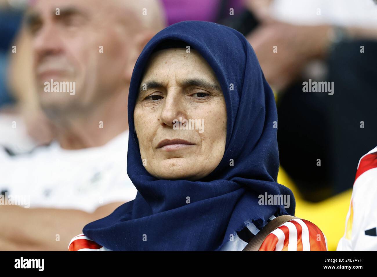 Dortmund - mother of Emre Can of Germany during the UEFA EURO 2024 ...
