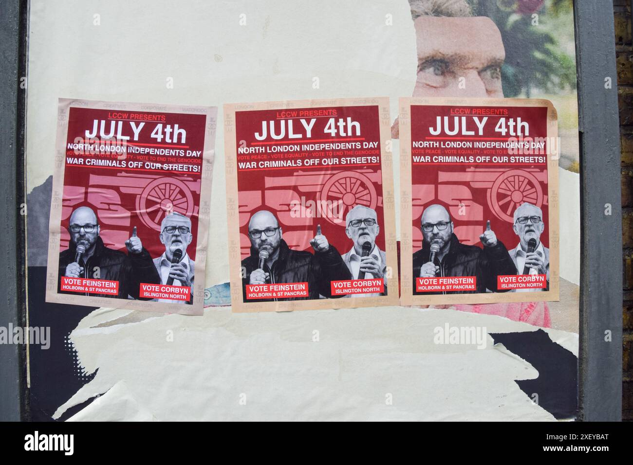 2024 general election poster hi-res stock photography and images - Alamy
