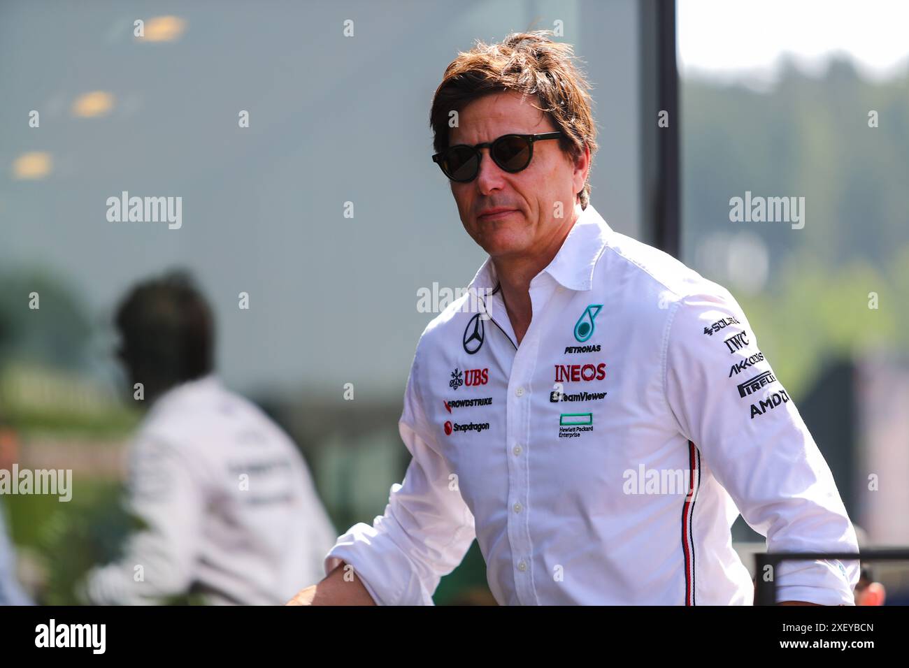 Toto Wolff (AUT) - Mercedes F1 Team Principal during Race day of ...