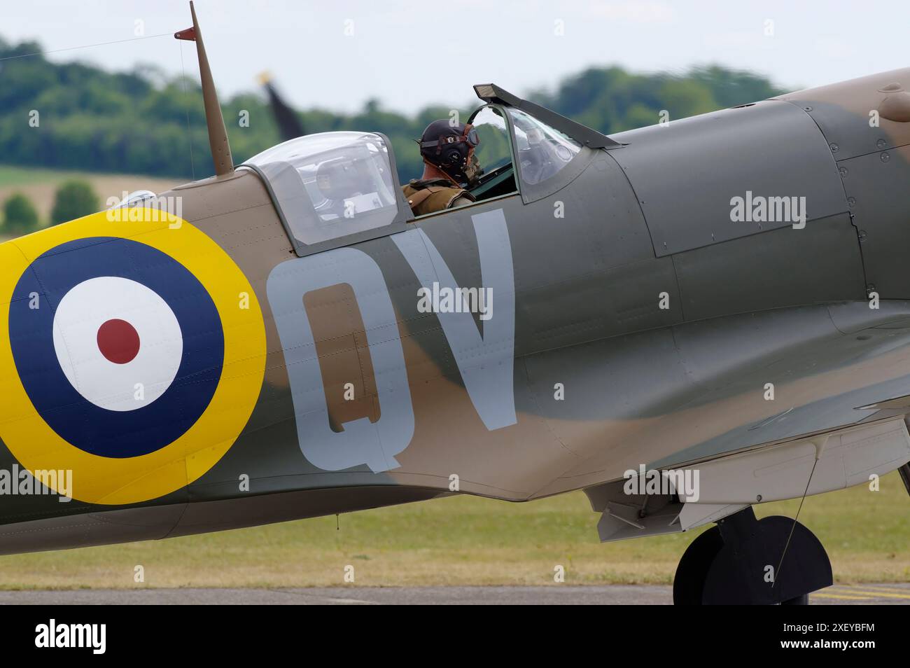 Vickers, Supermarine, Spitfire, N3200, Duxford, Air Display Stock Photo ...