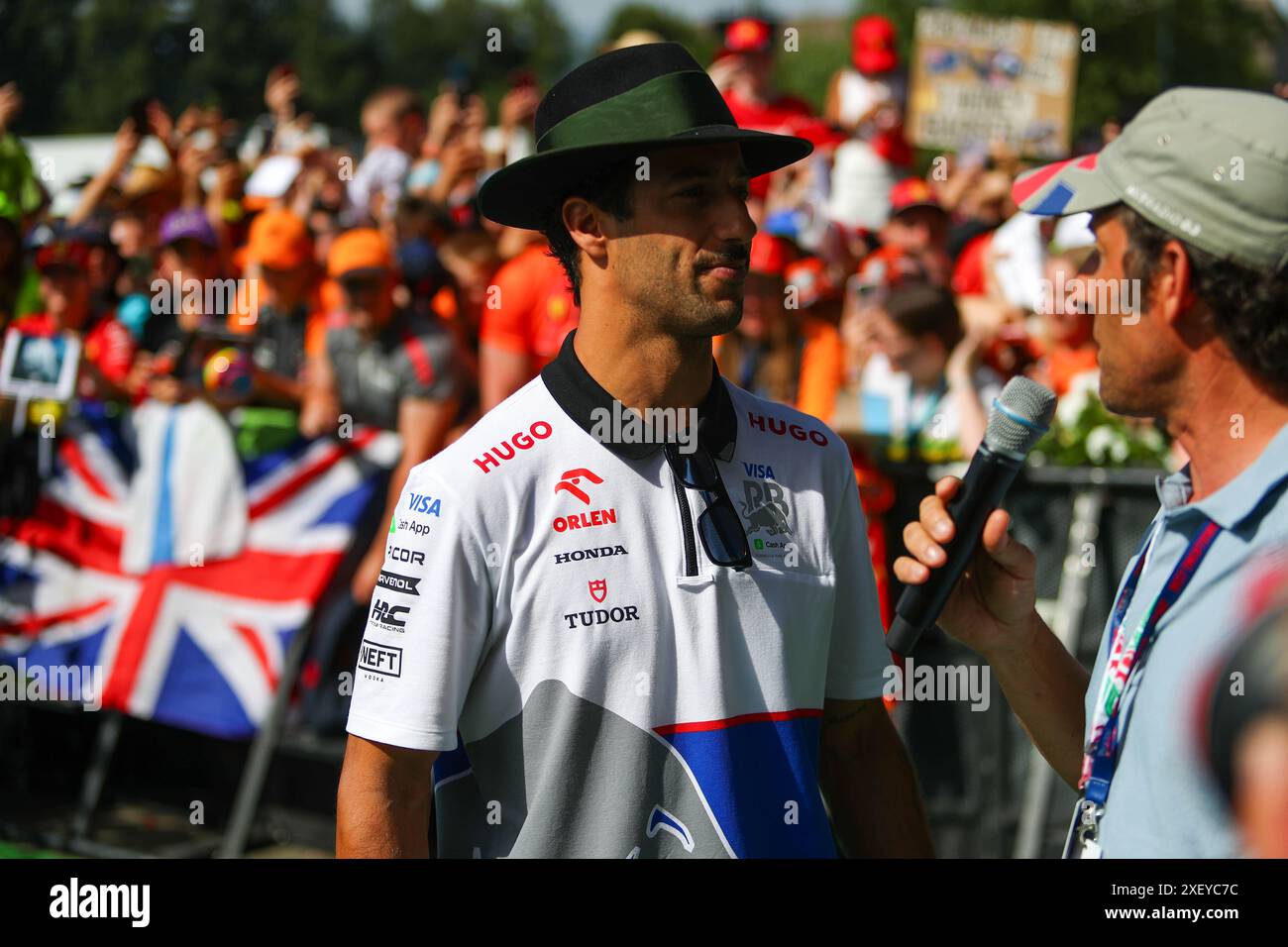 Daniel Ricciardo (AUS) - Visa Cash App RB F1 Team - RB VCARB01 - Honda ...