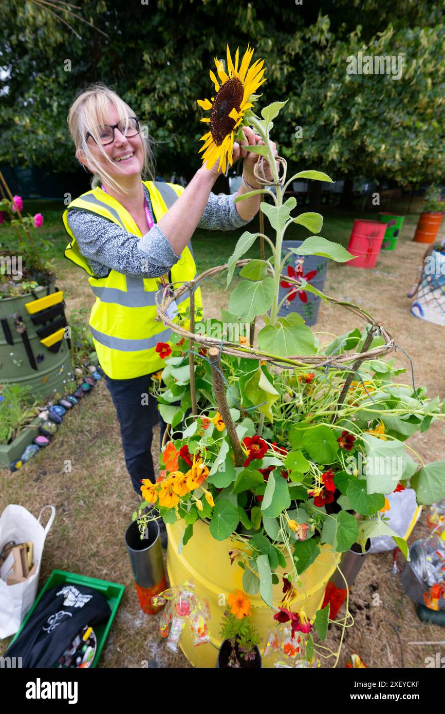 Richmond upon Thames, London, UK. The worlds largest flower show, RHS ...
