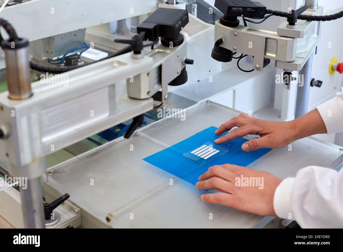 Silkscreen printer, Functional Printing Laboratory, Aerospace Industry ...