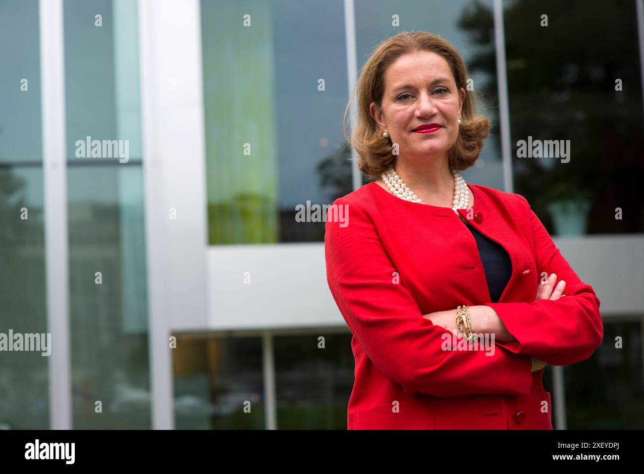 Portrait Dutch Ambassador Mw. Monique van Daalen Mrs Monique van Daalen ...