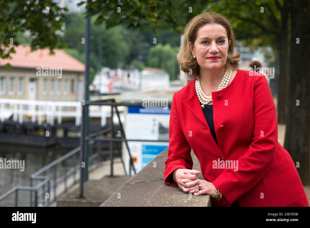 Portrait Dutch Ambassador Mw. Monique van Daalen Mrs Monique van Daalen ...