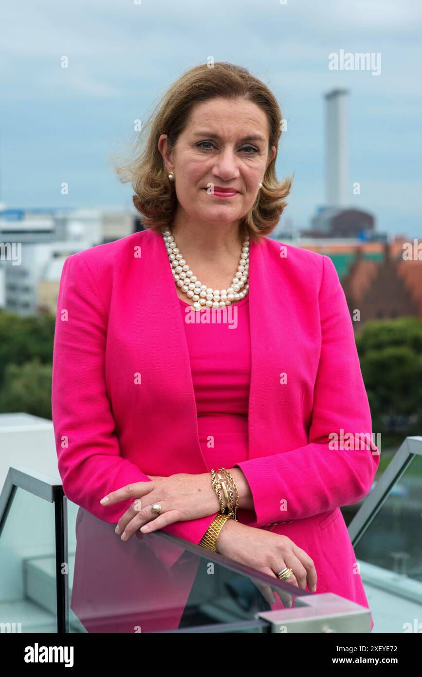 Portrait Dutch Ambassador Mw. Monique van Daalen Mrs Monique van Daalen ...