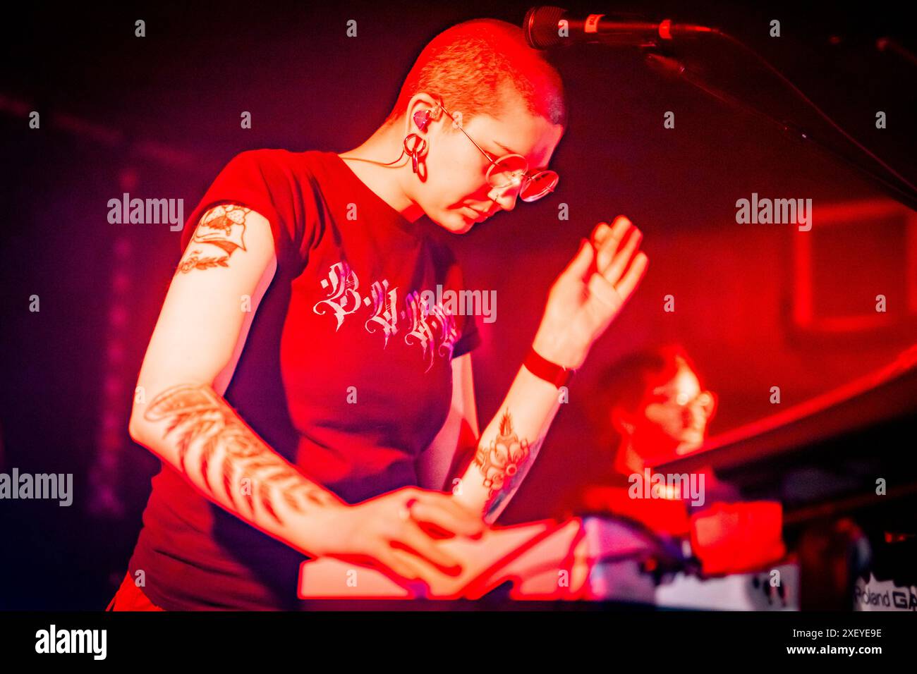 Edinburgh, Scotland. Sat 29 June 2024. American band The World Is a ...