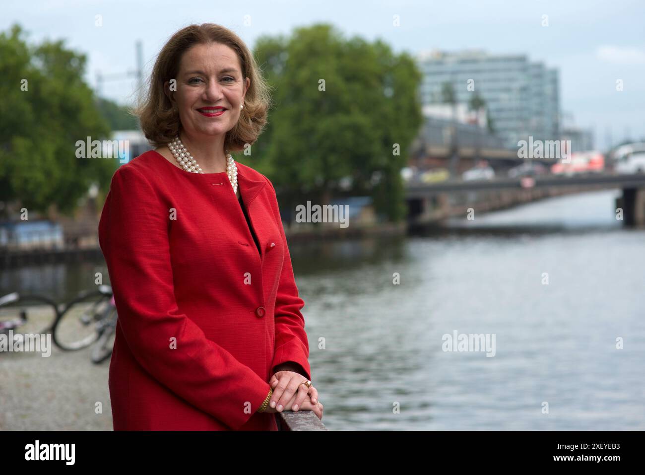 Portrait Dutch Ambassador Mw. Monique van Daalen Mrs Monique van Daalen ...