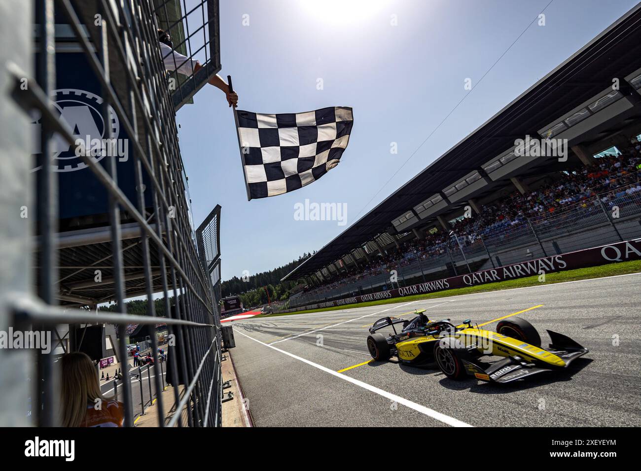 10 BORTOLETO Gabriel (bra), Invicta Racing, Dallara F2 2024, action ...