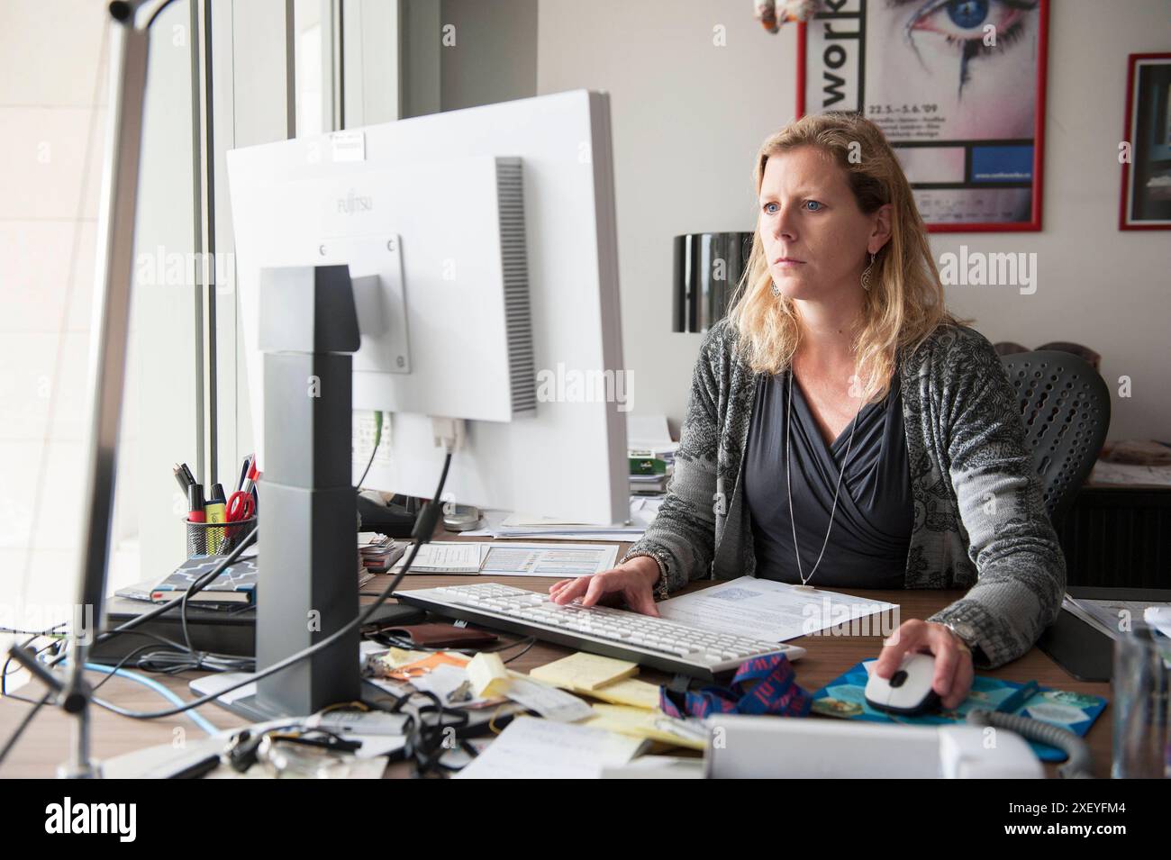 Portrait Dutch Substitue Ambassador to the Kingdom of Jordan. Portrait ...