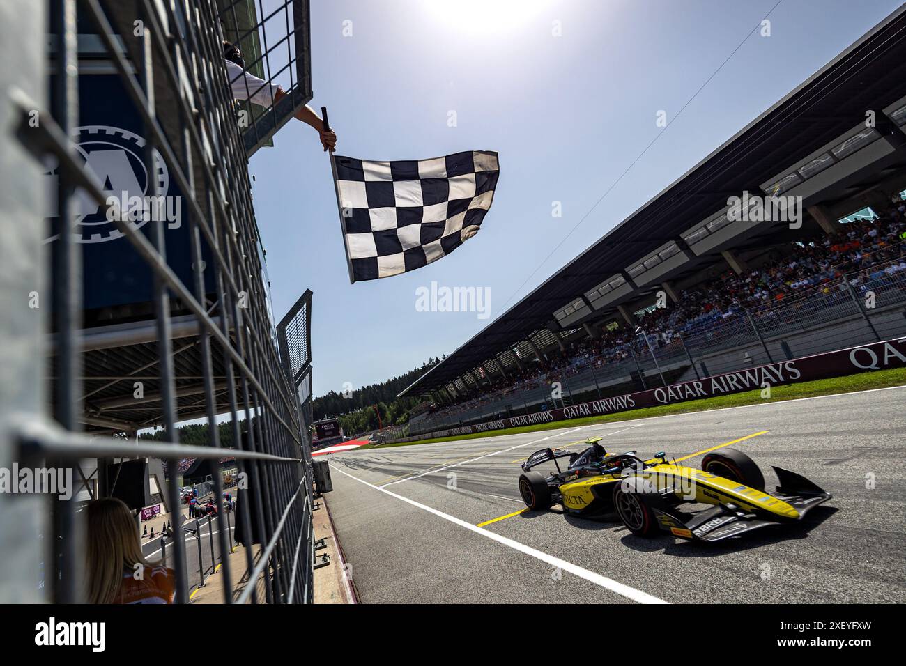 10 BORTOLETO Gabriel (bra), Invicta Racing, Dallara F2 2024, action ...