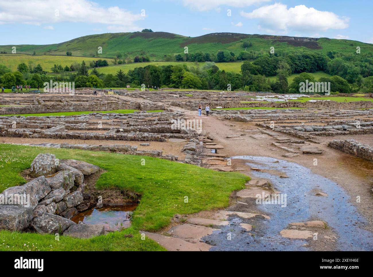 Vindolanda, Northumberland, England Stock Photo - Alamy