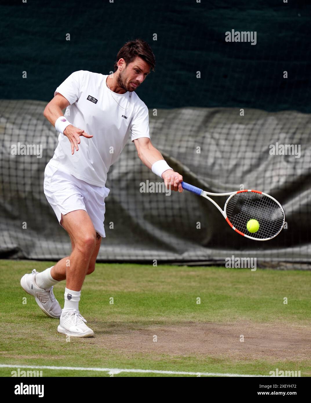 Cameron Norrie at the All England Lawn Tennis and Croquet Club in ...