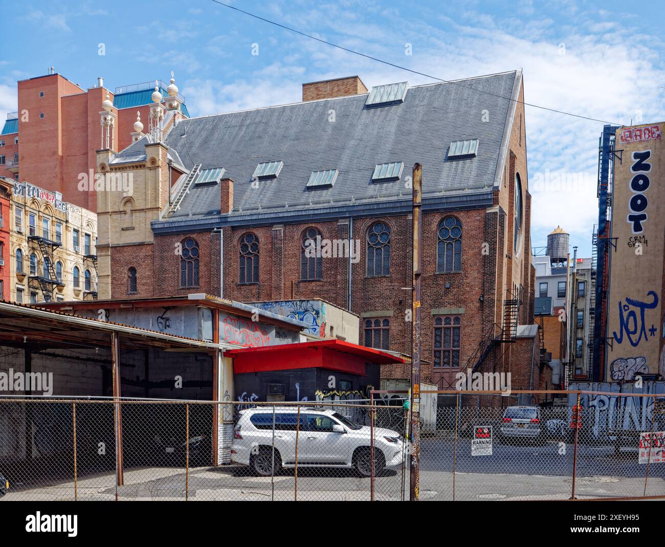 Eldridge Street Synagogue, now a museum, is a landmark and tourist ...