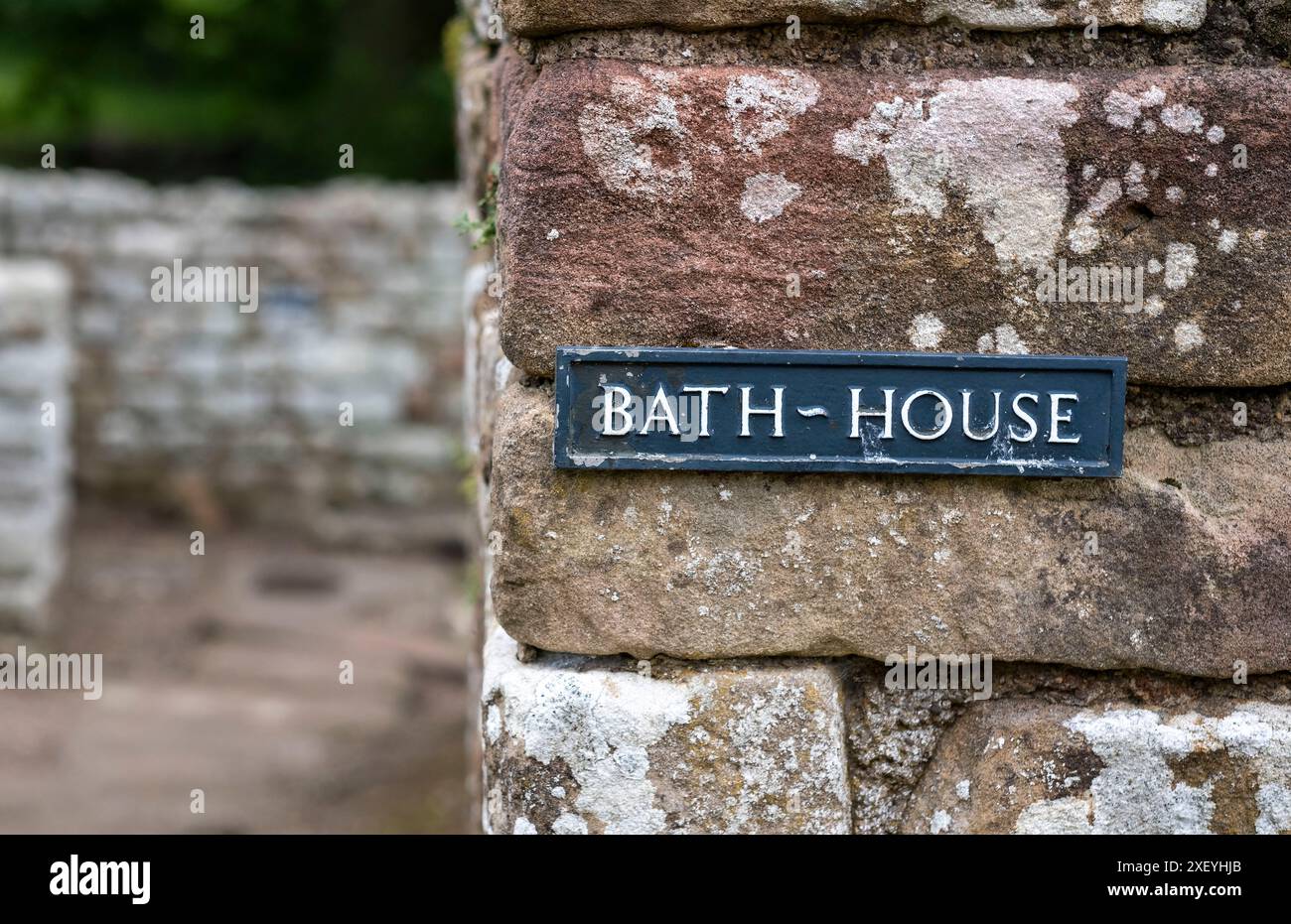 Roman Bath House at Chesters (Cilurnum) Roman Fort. Chollerford, Hexham ...