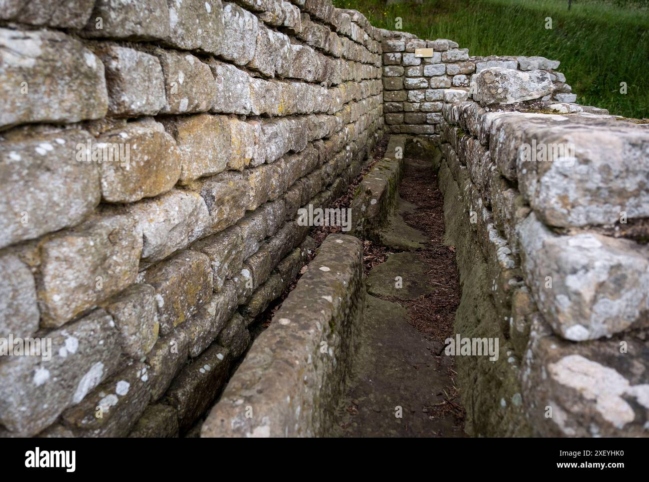 Latrines chesters roman bath house hi-res stock photography and images ...