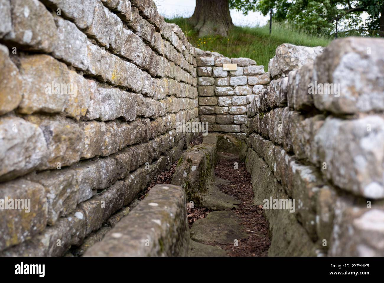 Latrines chesters roman bath house hi-res stock photography and images ...