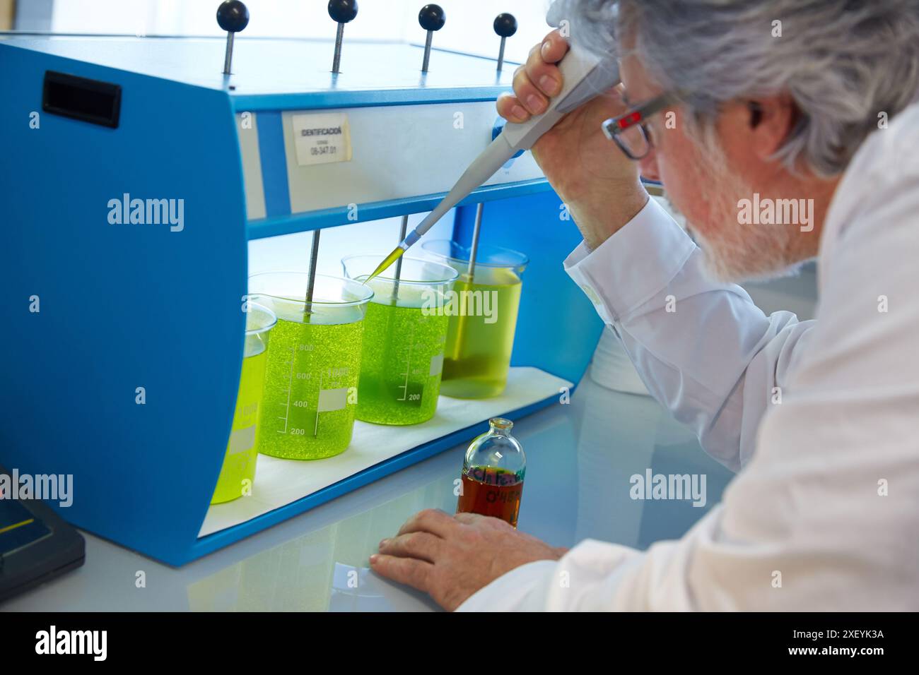 Precipitation of microalgae hi-res stock photography and images - Alamy