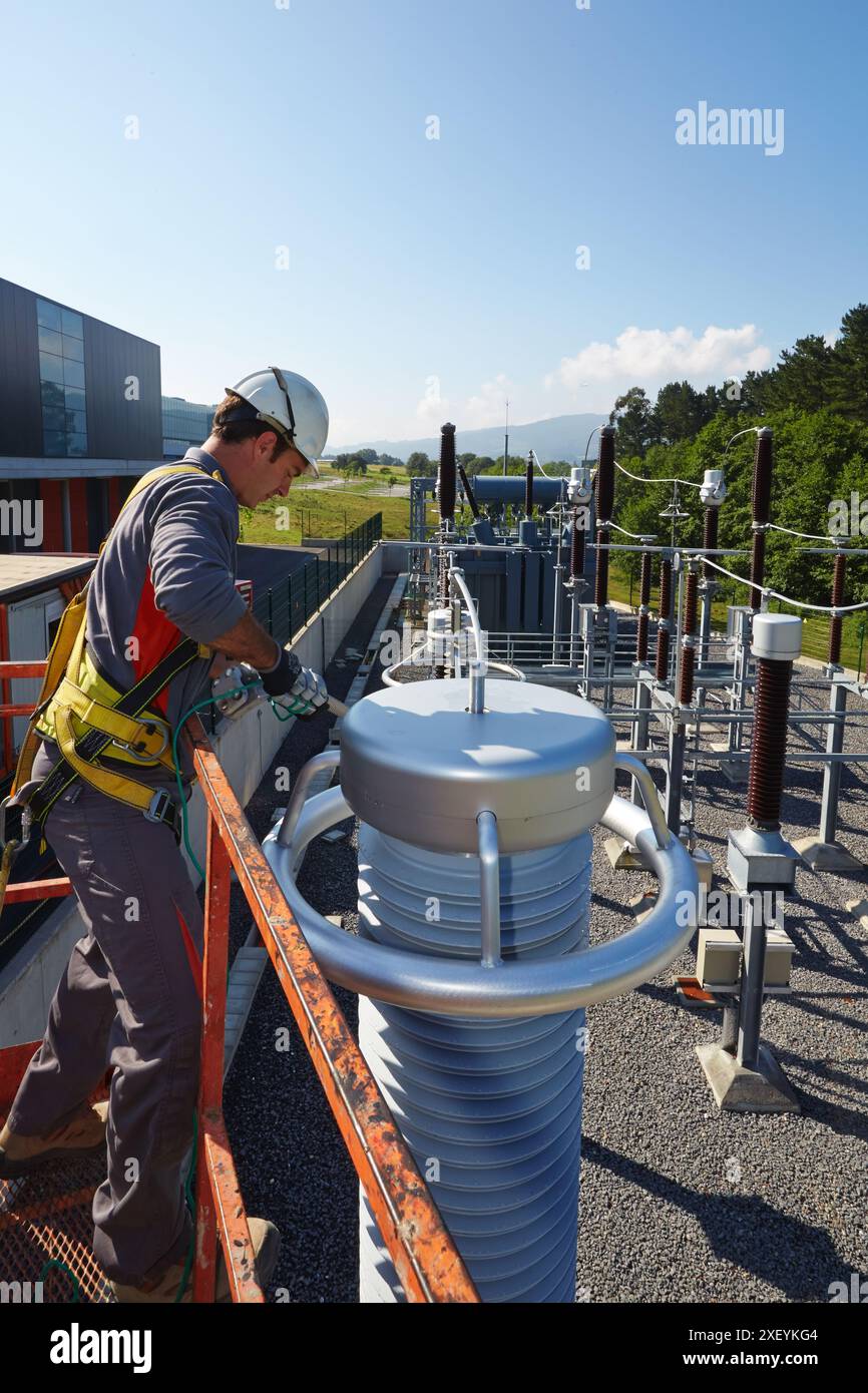 On-site commissioning, diagnostics and maintenance tests on underground ...