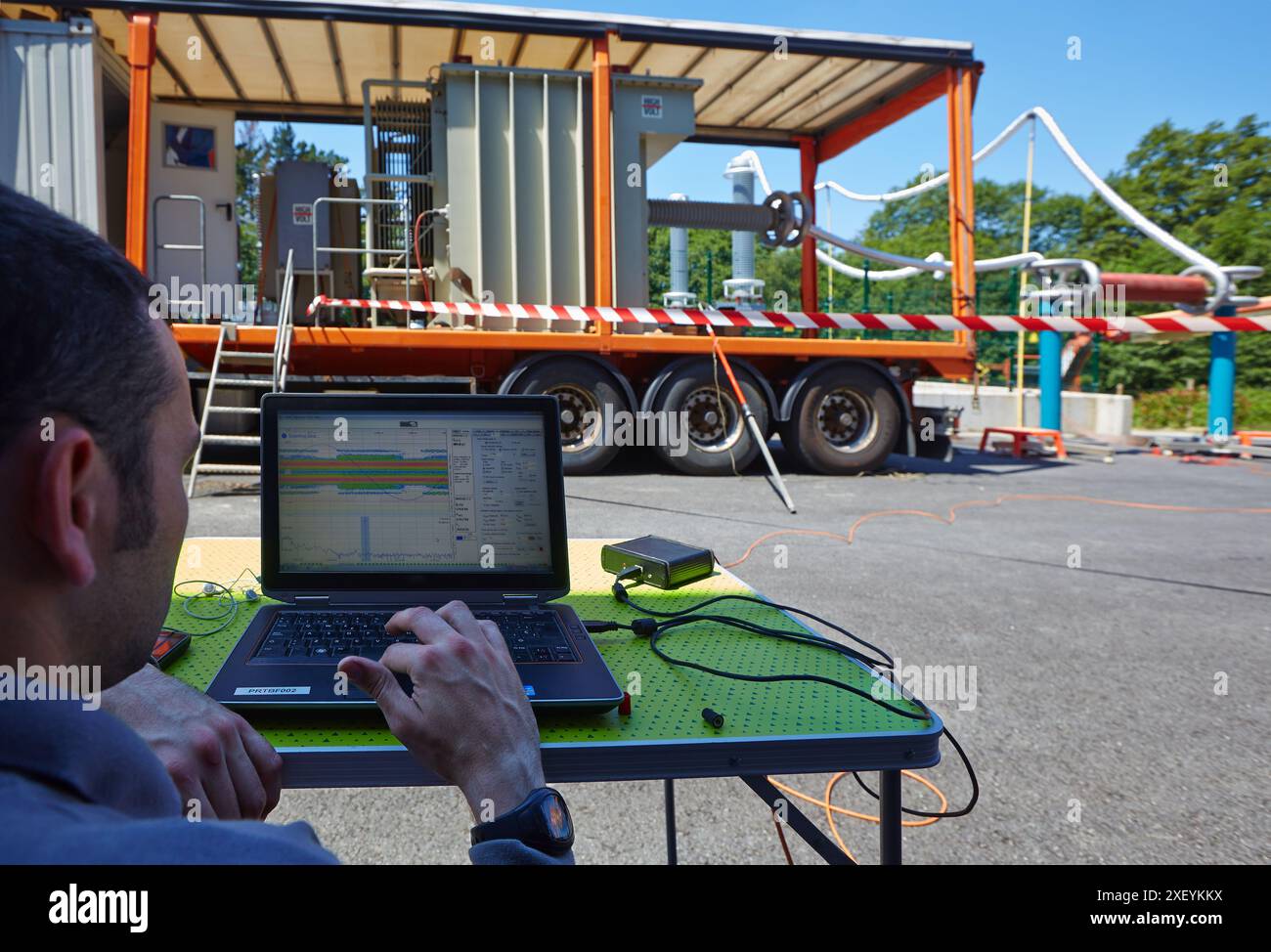 On-site commissioning, diagnostics and maintenance tests on underground ...