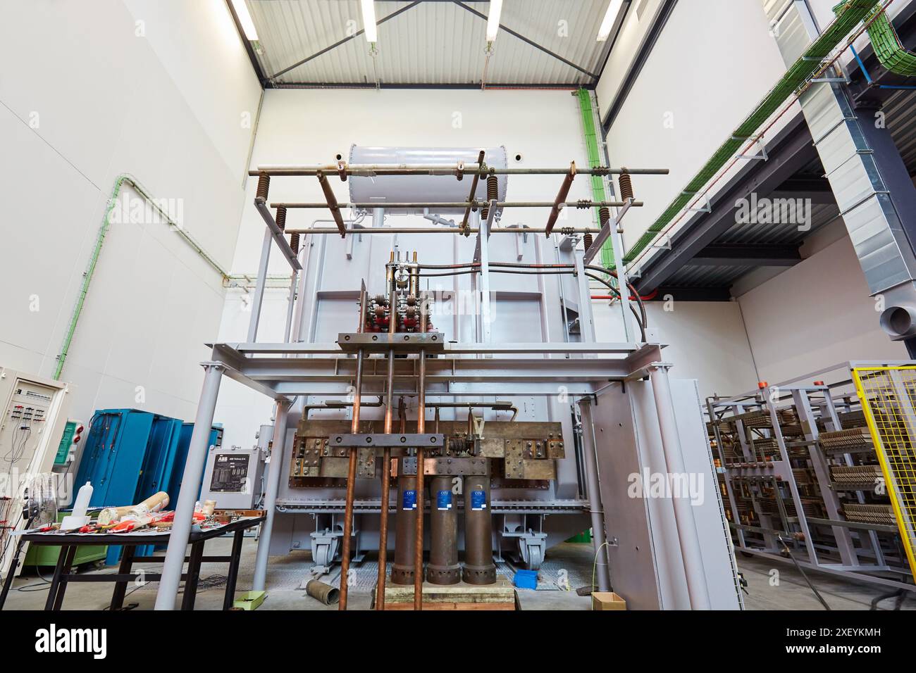 HIGH VOLTAGE LABORATORY. Test bench to conduct dielectric tests for ...