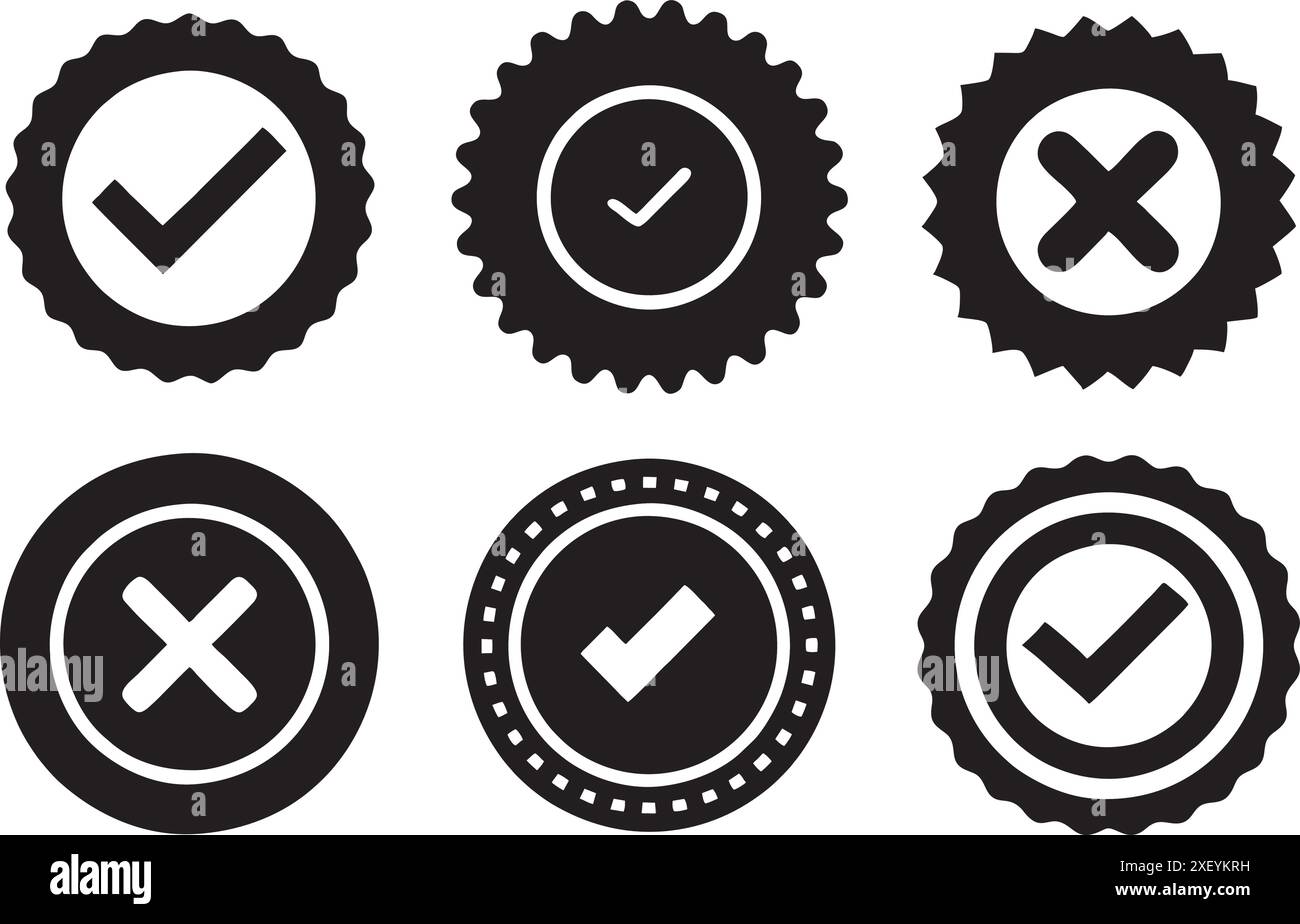 Set of stamp icons contains Vector Stock Vector Image & Art - Alamy