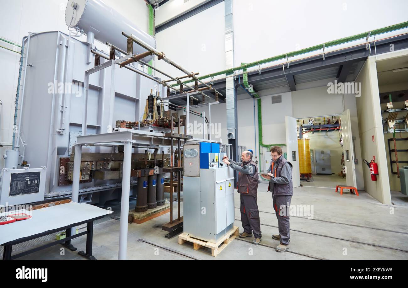 High voltage laboratory test bench hi-res stock photography and images ...