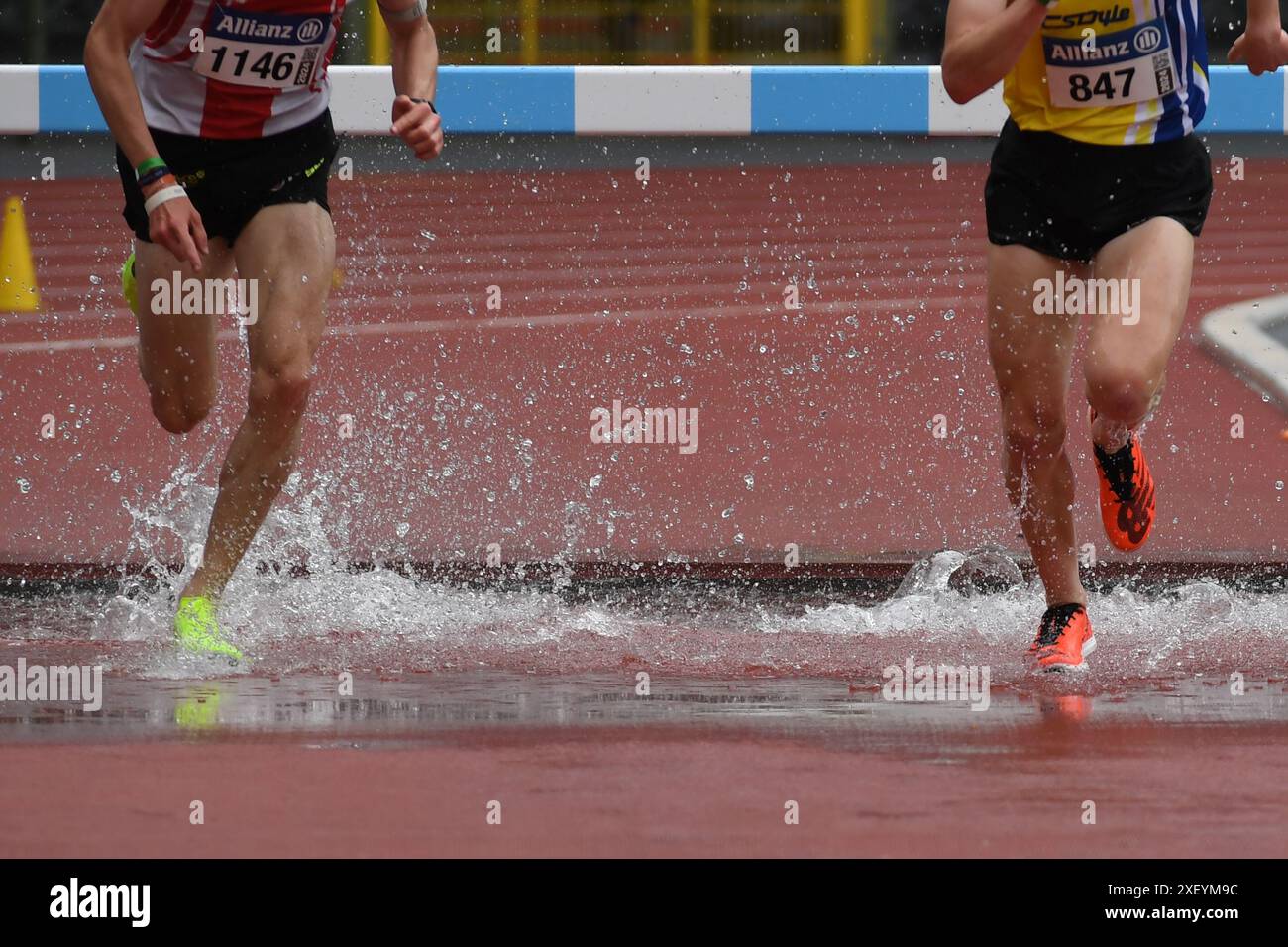 Brugge, Belgium. 30th June, 2024. Belgian athletes pictured in action ...
