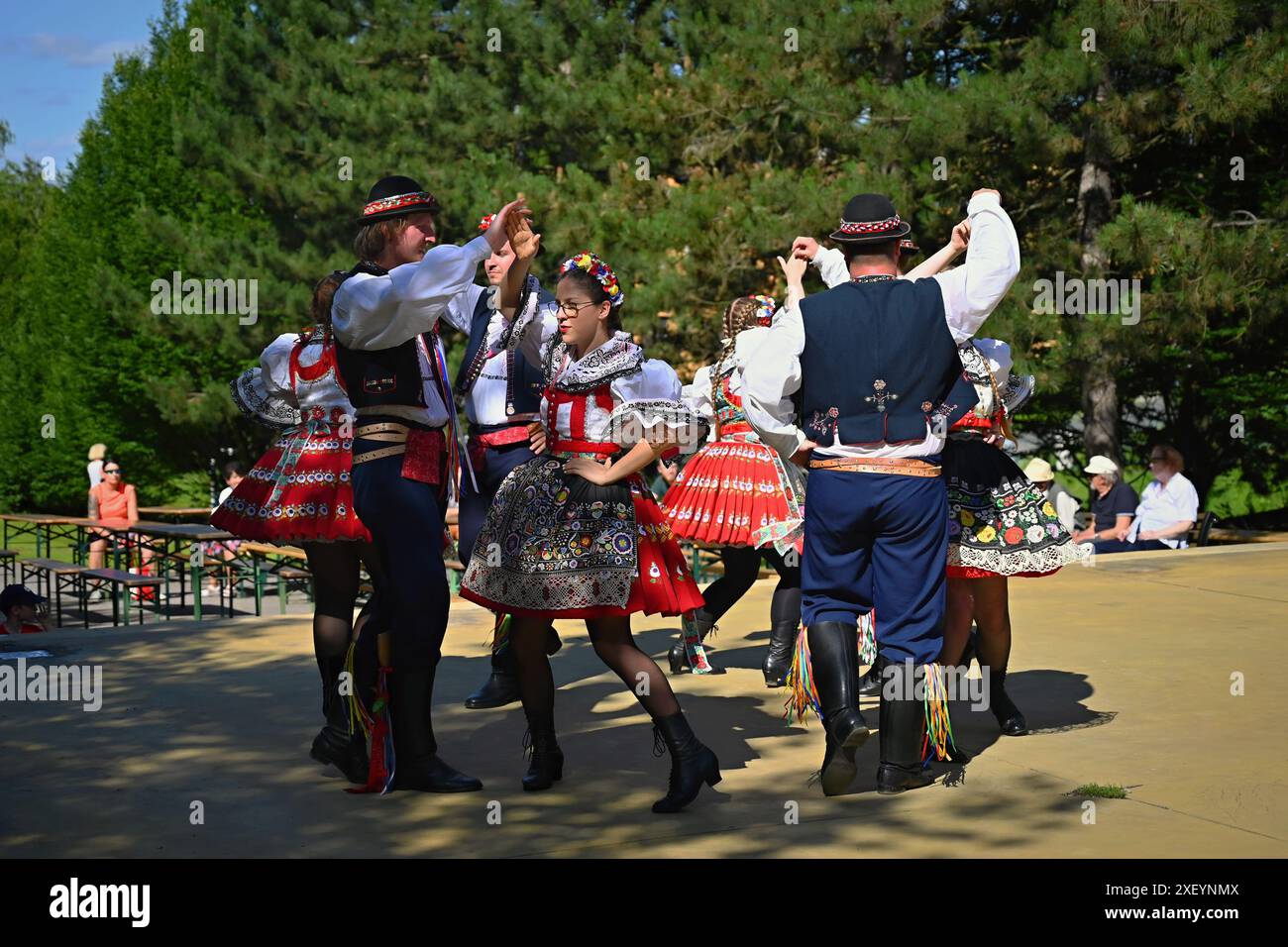 Brno - Bystrc, Czech Republic, 22 June, 2024. Czech traditional feast ...