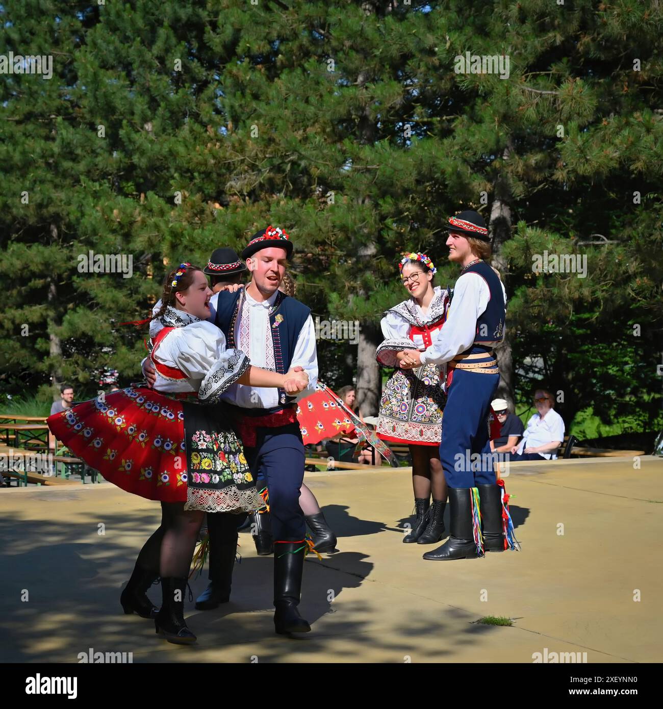 Brno - Bystrc, Czech Republic, 22 June, 2024. Czech traditional feast ...
