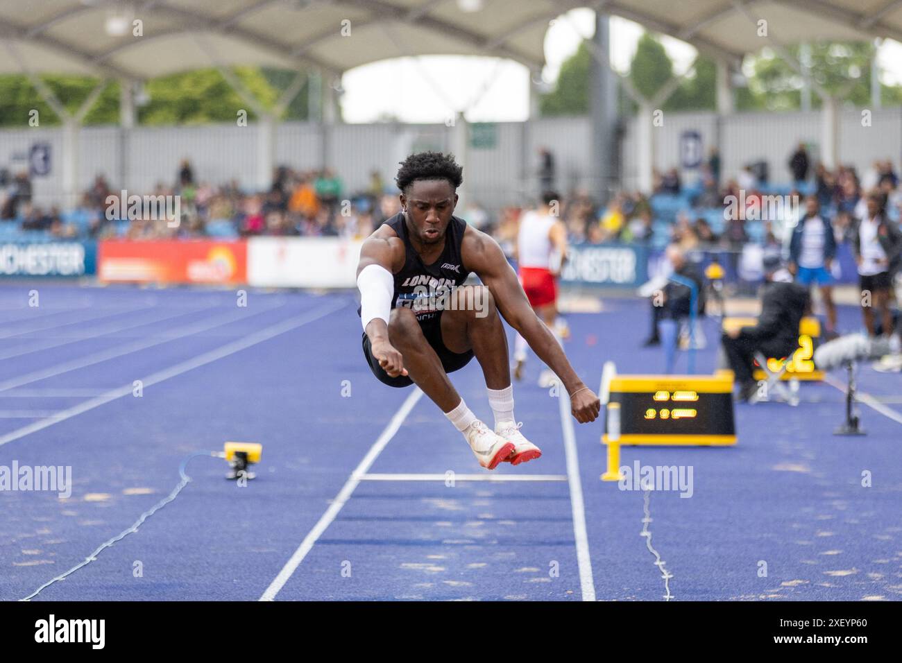Manchester, United Kingdom, 30 June 2024, Triple Jump Men Final- FALODE ...