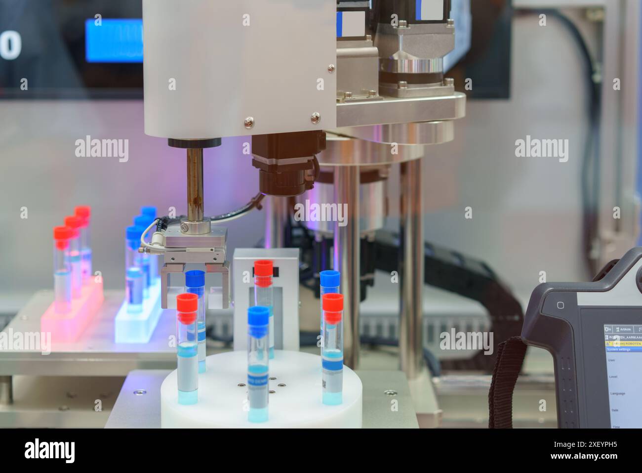 automated system designed for handling test tubes in a laboratory ... automated system designed for handling test tubes in a laboratory ...