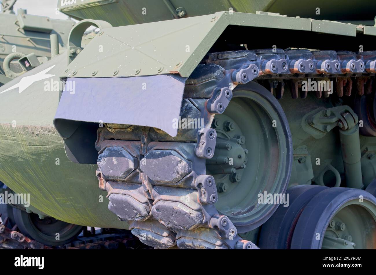 Front Corner of a United States Army Tank Stock Photo - Alamy