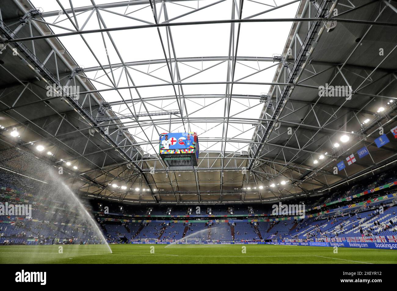 GELSENKIRCHEN, 30-06-20204, Stadium Veltins Arena, European Football ...