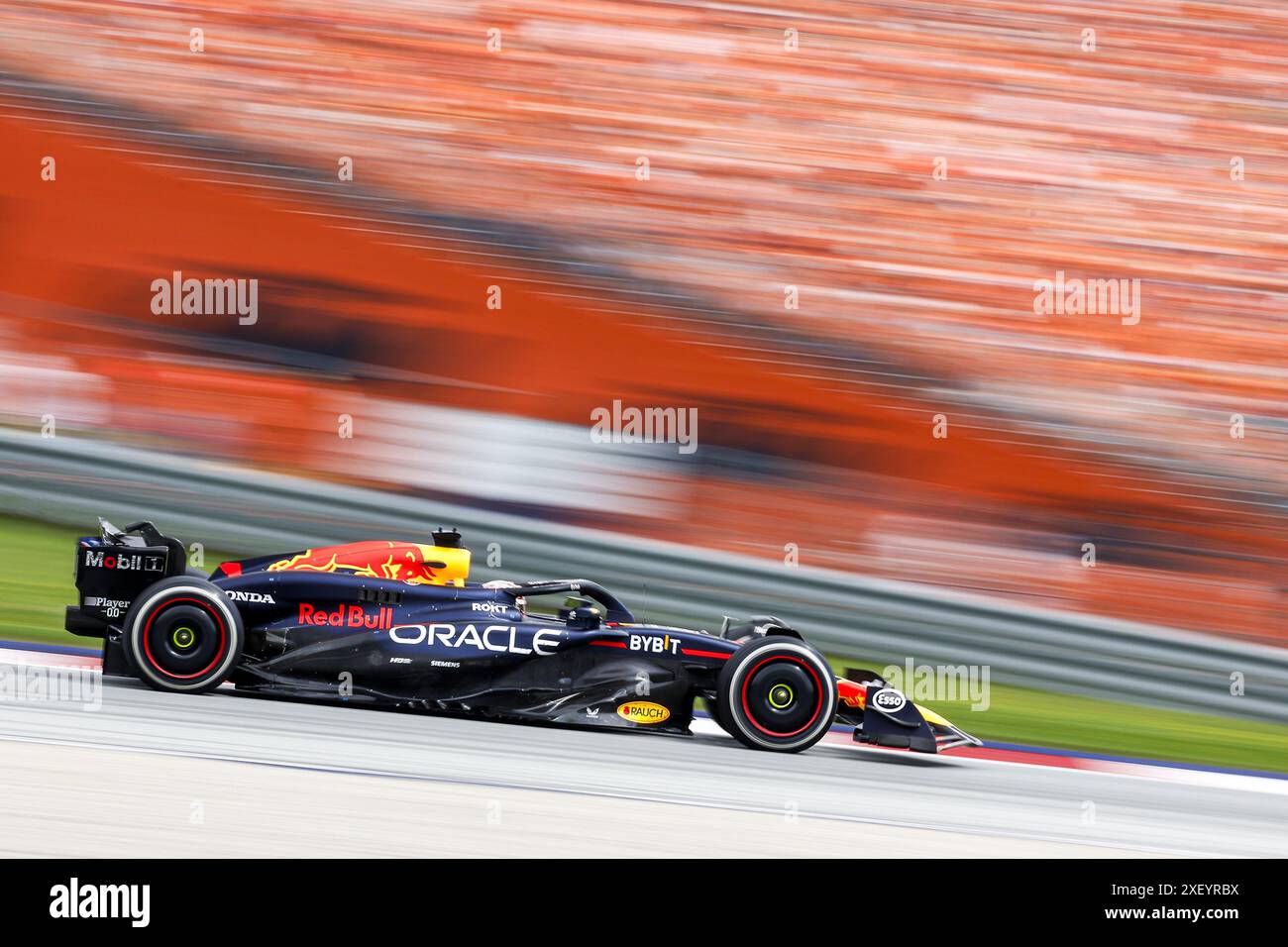 SPIELBERG - Max Verstappen (Red Bull Racing) during the Austrian Grand ...