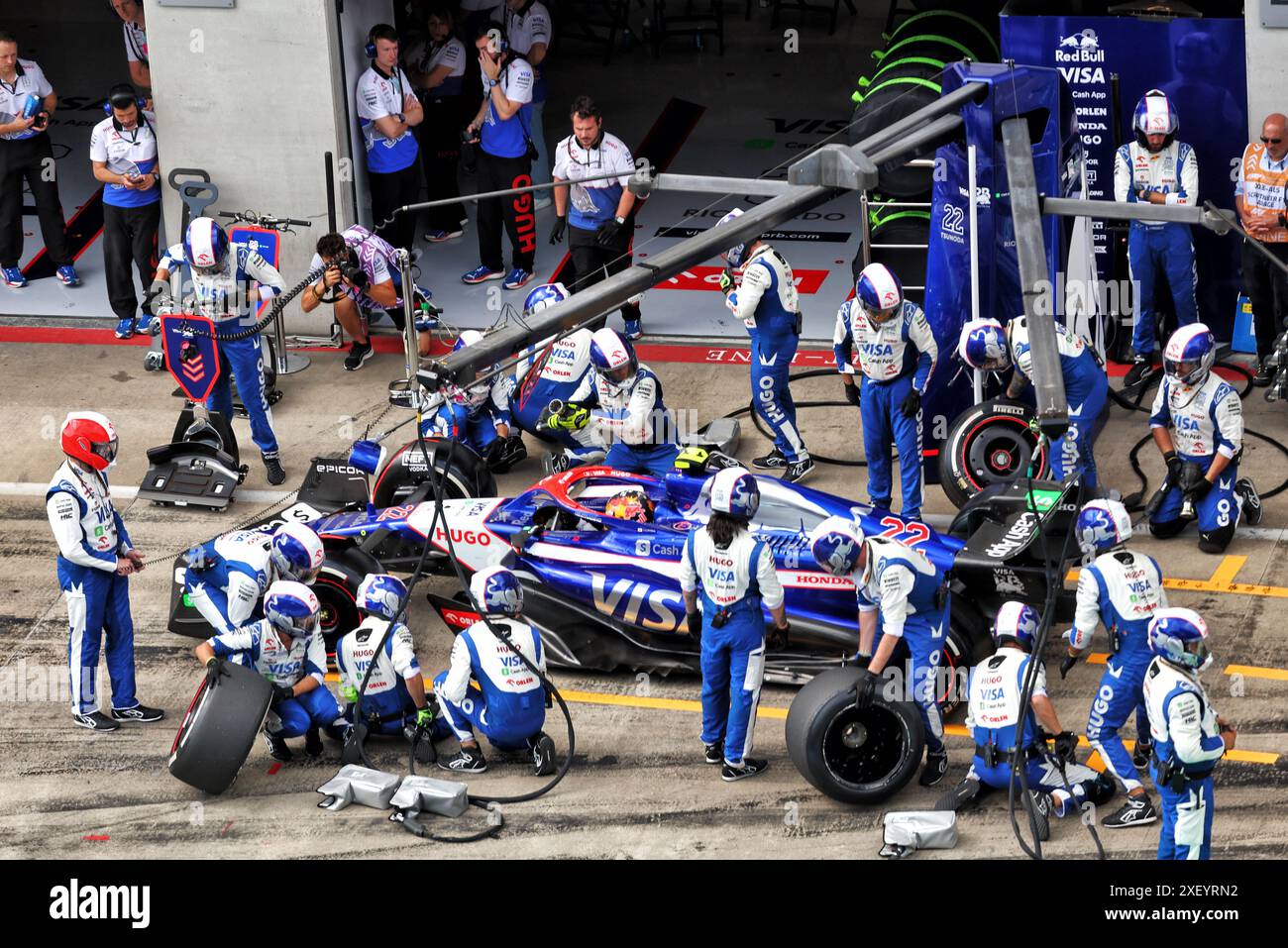 Spielberg, Austria. 30th June, 2024. Yuki Tsunoda (JPN) RB VCARB 01 ...