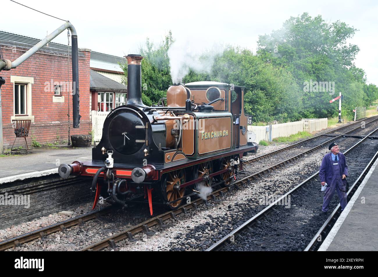 Steam train brake pipe coupling hi-res stock photography and images - Alamy