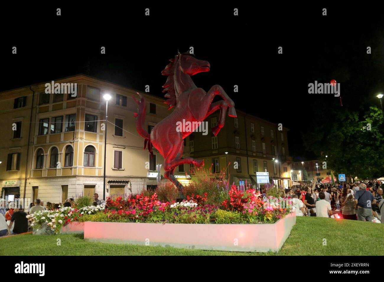 The Red Night, the party dedicated to Ferrari and the passion for ...