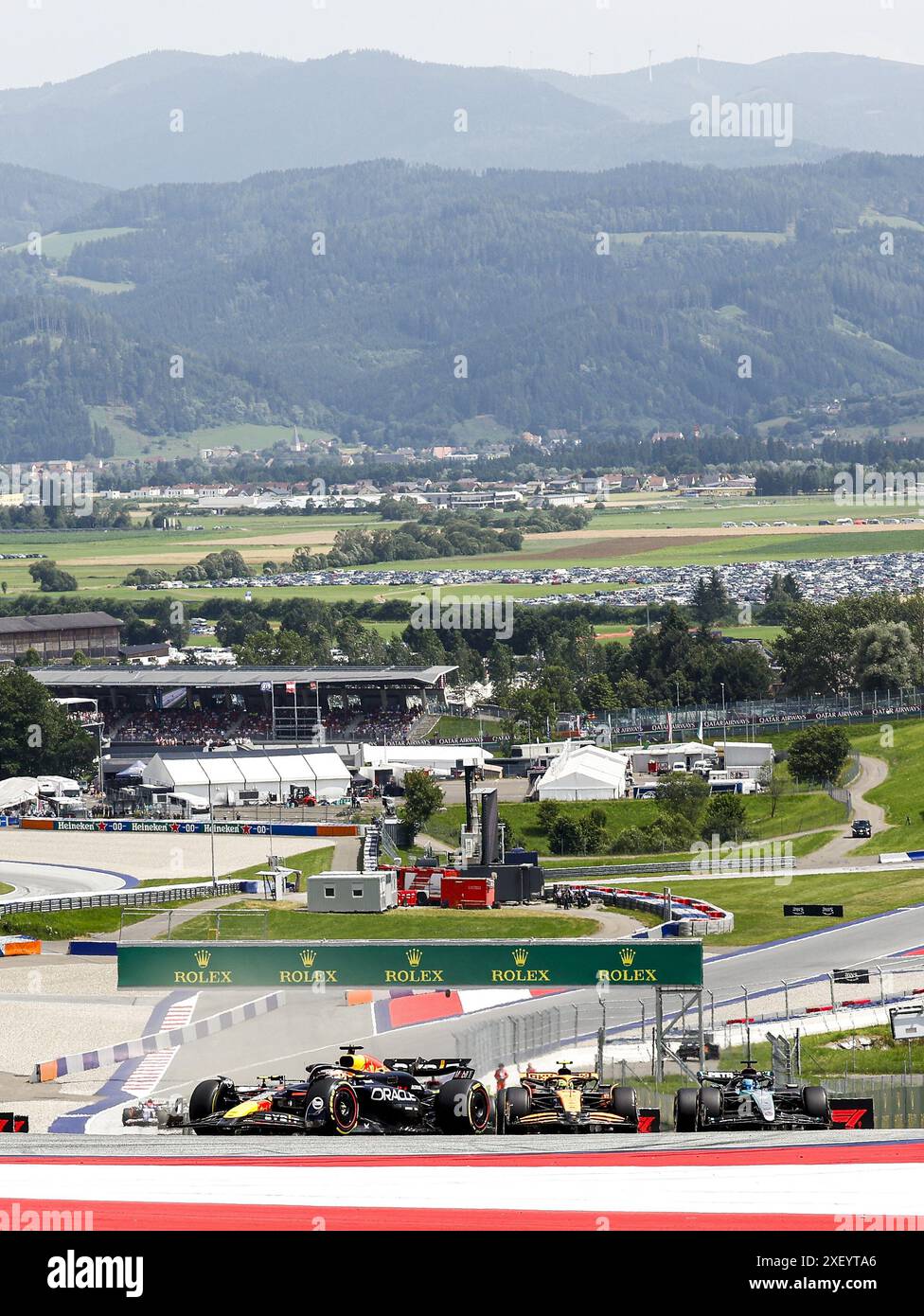 SPIELBERG - Max Verstappen (Red Bull Racing) during the Austrian Grand ...