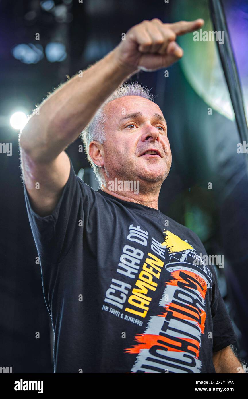 Tim Toupet live beim beim Malle Mania Open-Air an der Galopprennbahn in ...