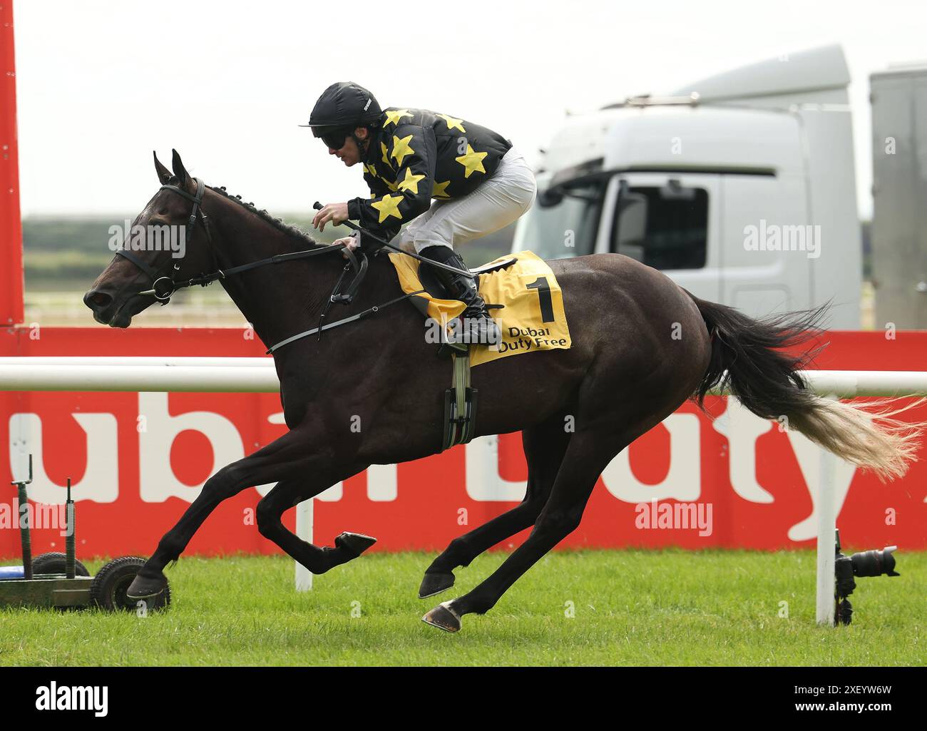 Lord Massusus ridden by Gary Carroll on their way to winning the Colm ...