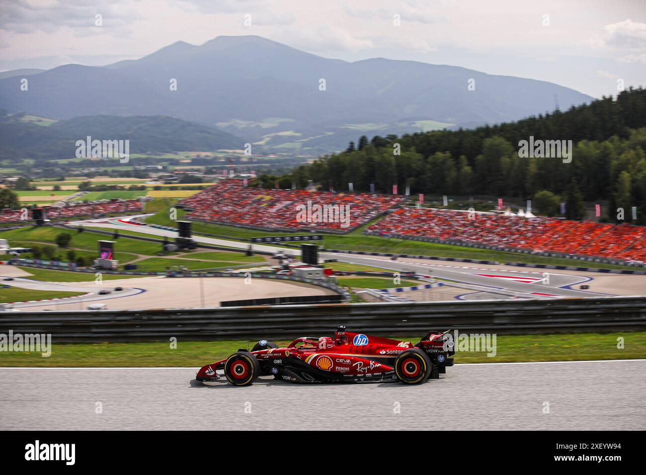 Spielberg, Austria. 30th June, 2024. 16 LECLERC Charles (mco), Scuderia ...