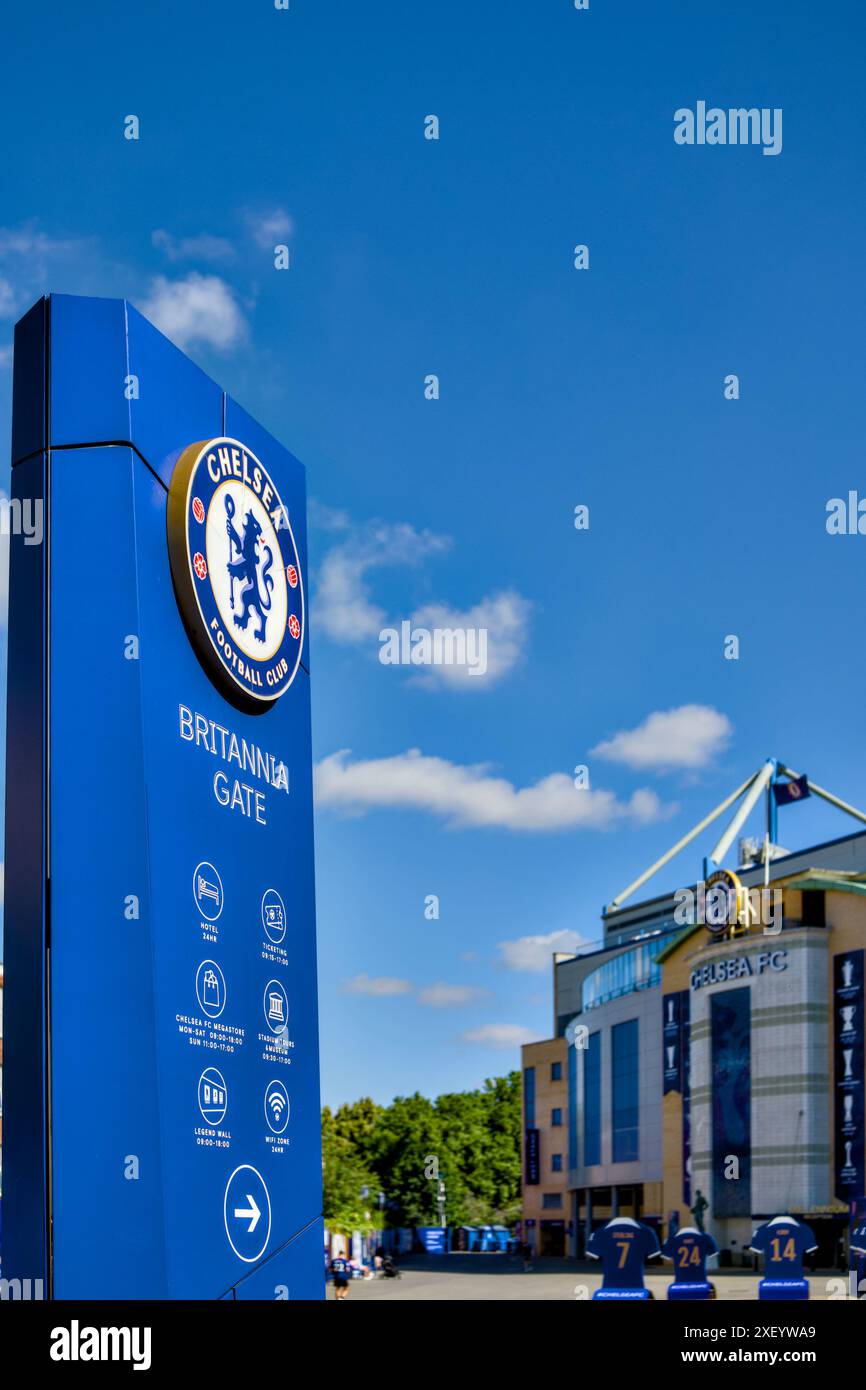 Stamford Bridge home to Chelsea Football Club, Fulham, Borough of ...