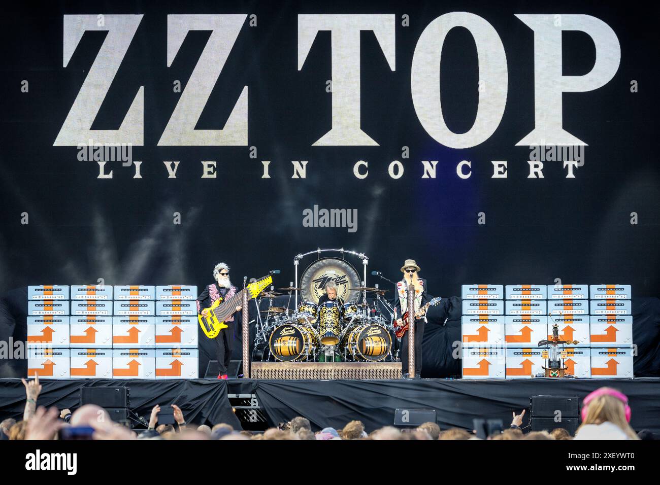 Oslo, Norway. 29th, June 2024. The American rock band ZZ Top perform a ...