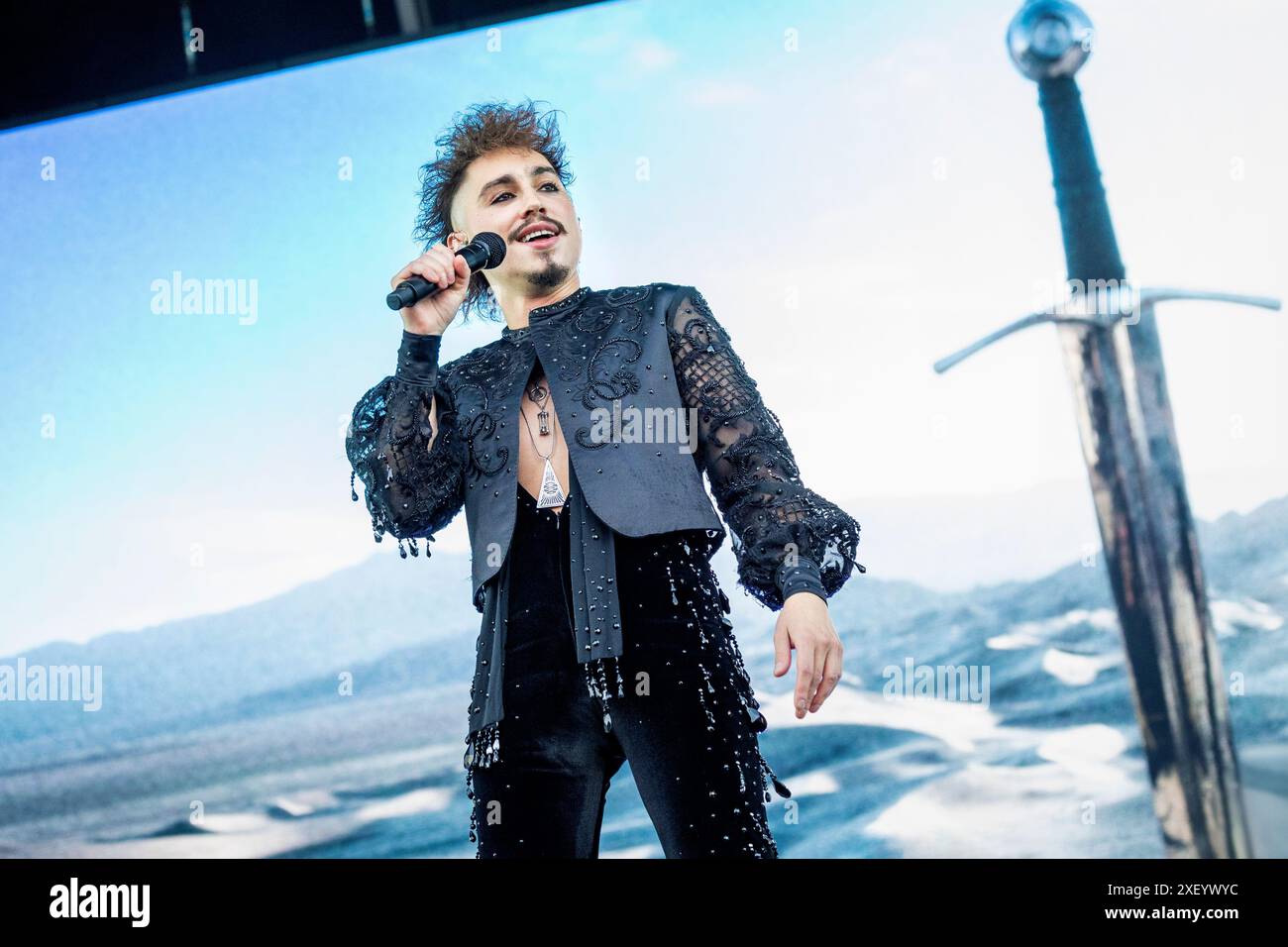Oslo, Norway. 29th, June 2024. The American rock band Greta Van Fleet ...