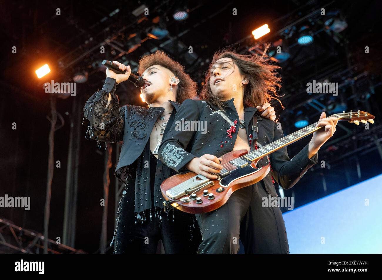Oslo, Norway. 29th, June 2024. The American rock band Greta Van Fleet ...