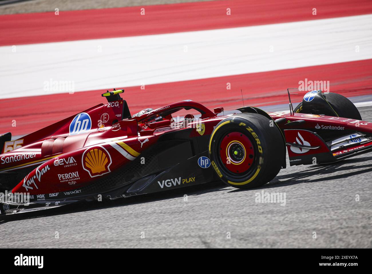 Spielberg, Austria, 30/06/2024, 55 SAINZ Carlos (spa), Scuderia Ferrari ...