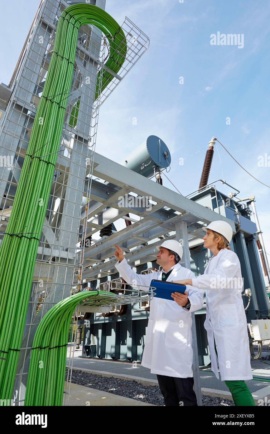 Electrical Substation. Ingrid. Testing and Certificates Services for ...