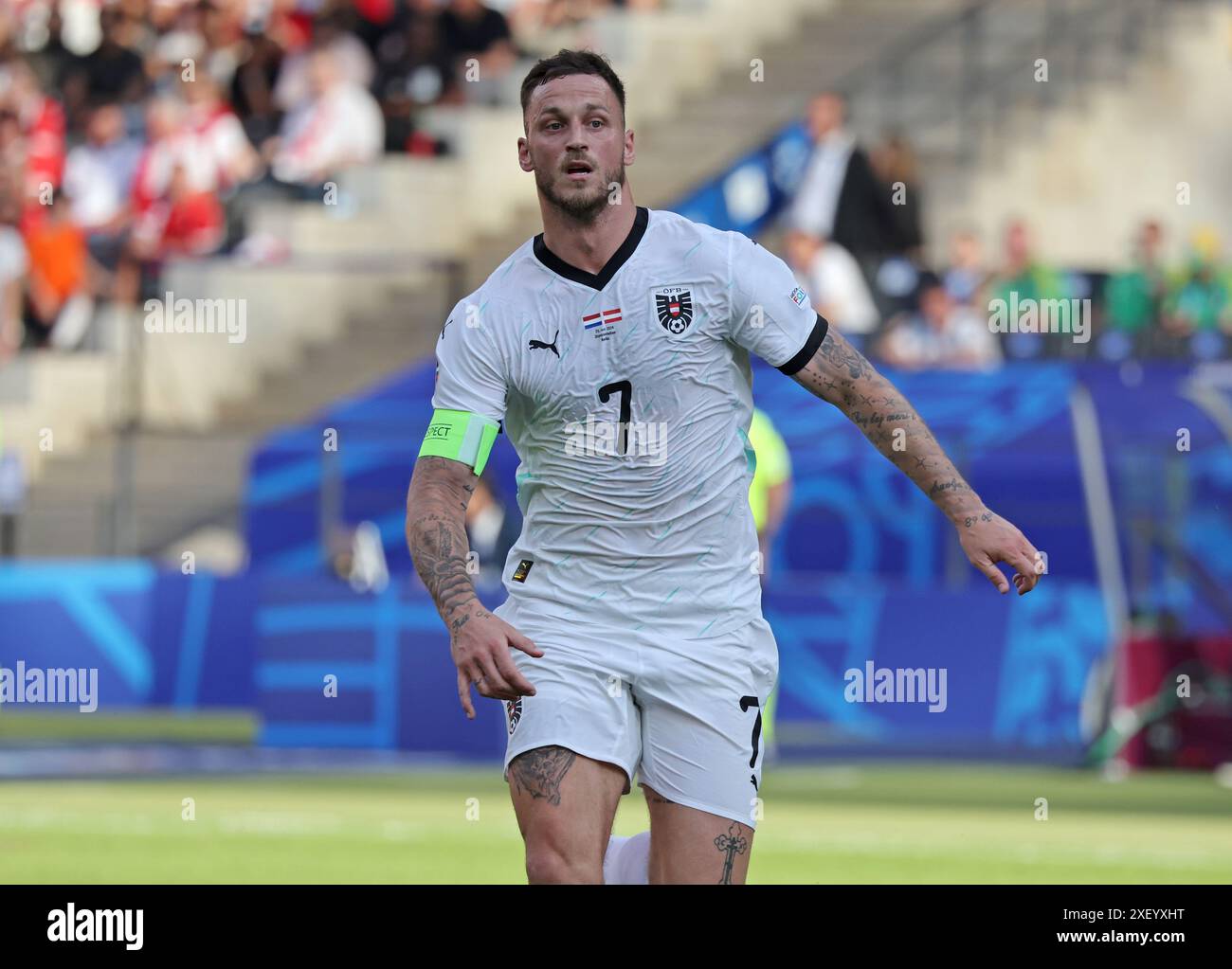 Berlin, Germany - June 25, 2024: Marko Arnautovic of Austria (#7) in ...