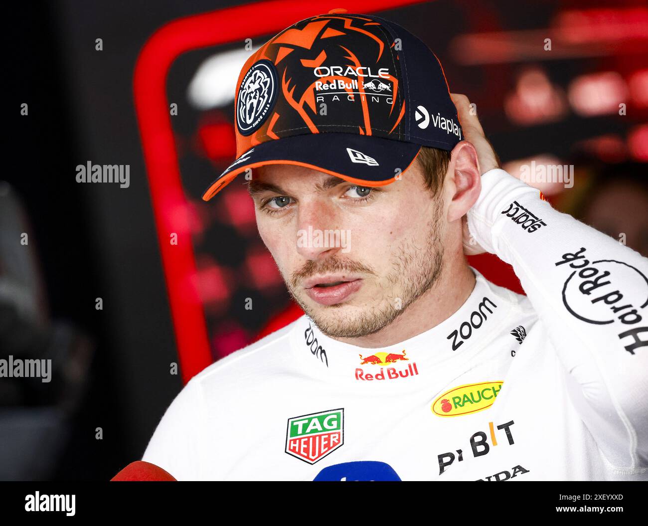 SPIELBERG - Max Verstappen (Red Bull Racing) after the Austrian Grand ...